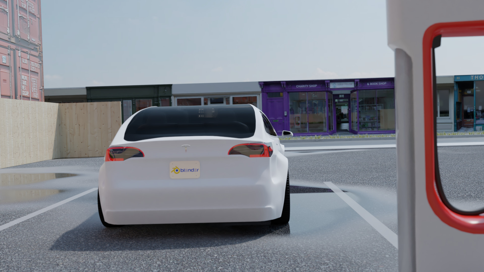 George Botnari - Tesla Model 3 D/Blender