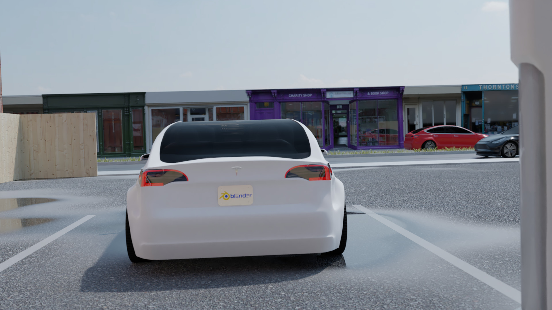 George Botnari - Tesla Model 3 D/Blender