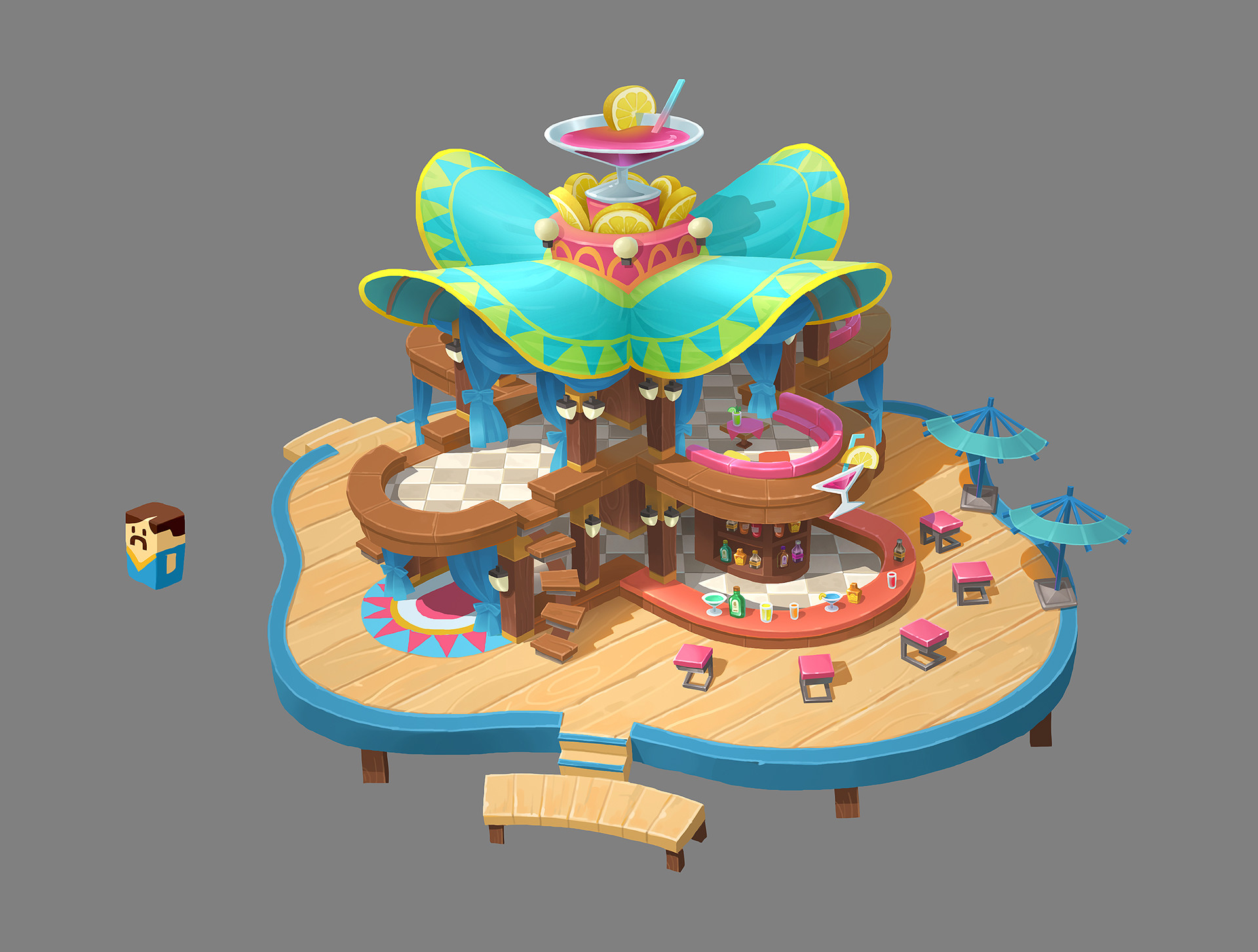 ArtStation - building game art -5