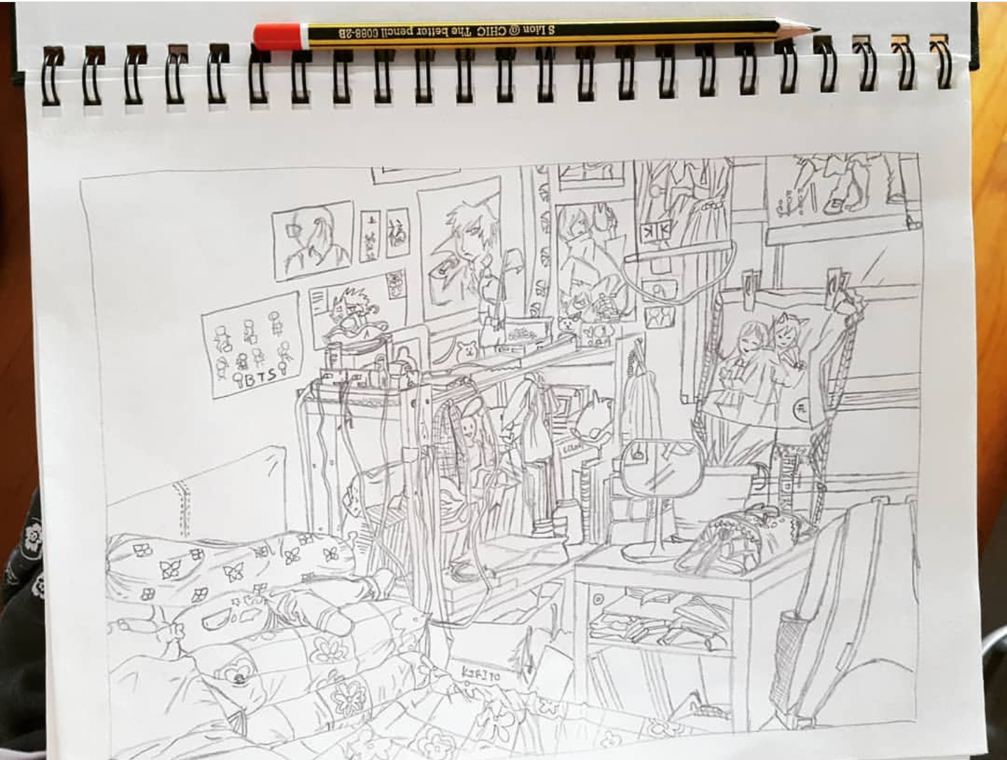 ArtStation - A Messy Bedroom