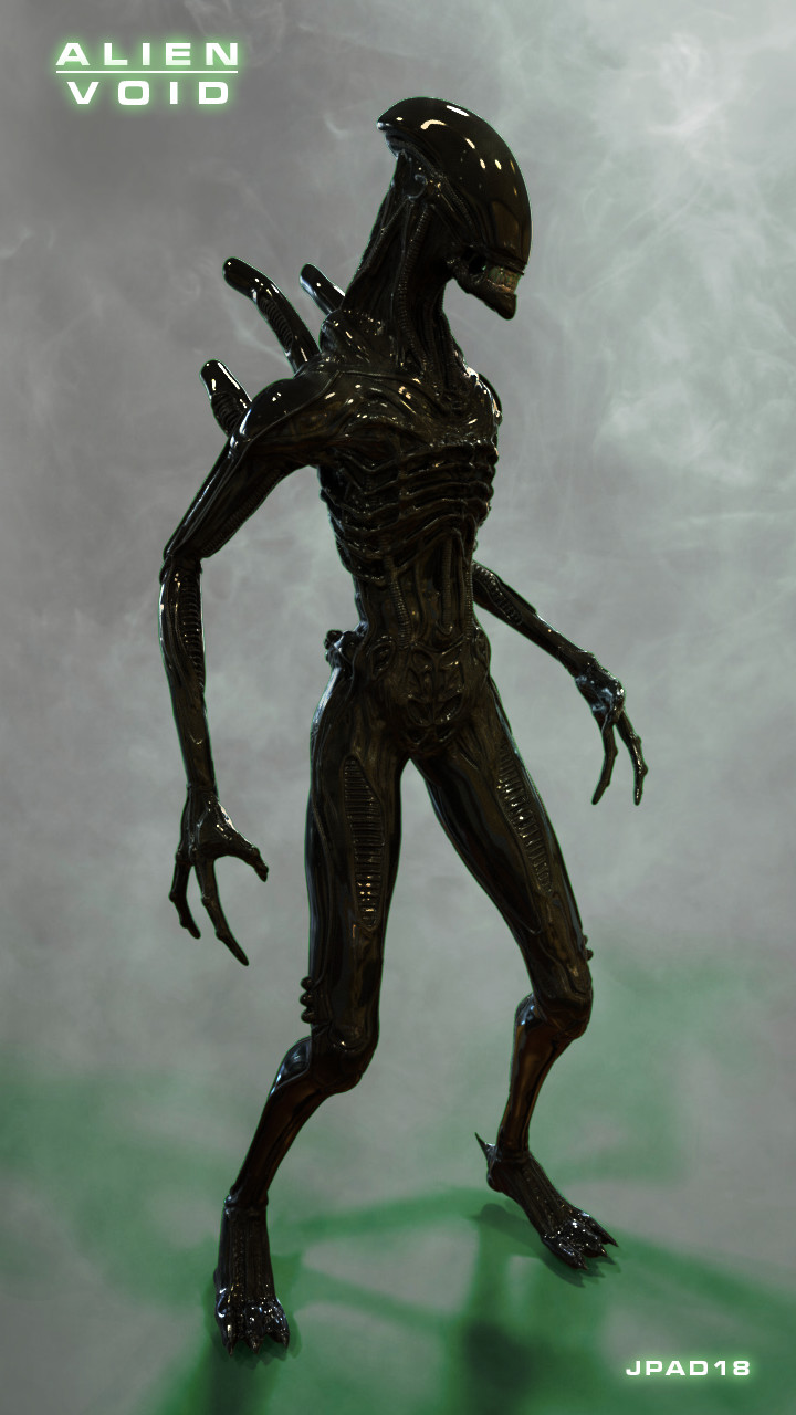 Jonathan "JPad" Padilla - Alien Void - Concept Art