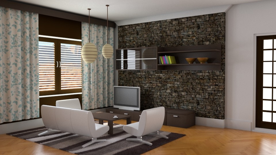 ArtStation - Interior lighting work