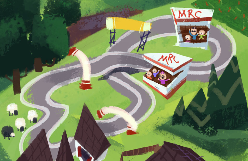 Zeljko Duvnjak - ModNation Racers - Front End Paintings
