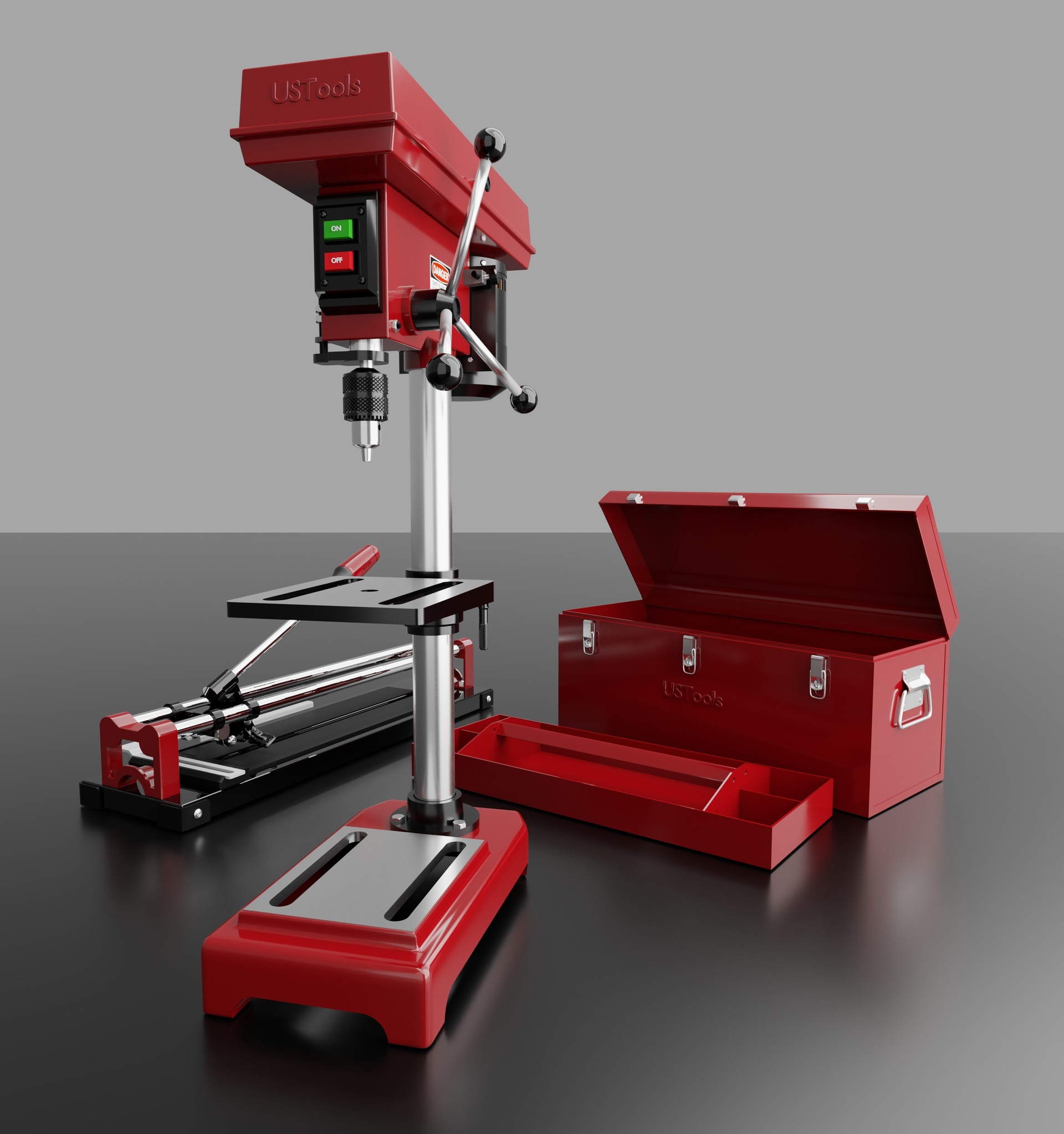 ArtStation - US Tools Table Top Drill Press