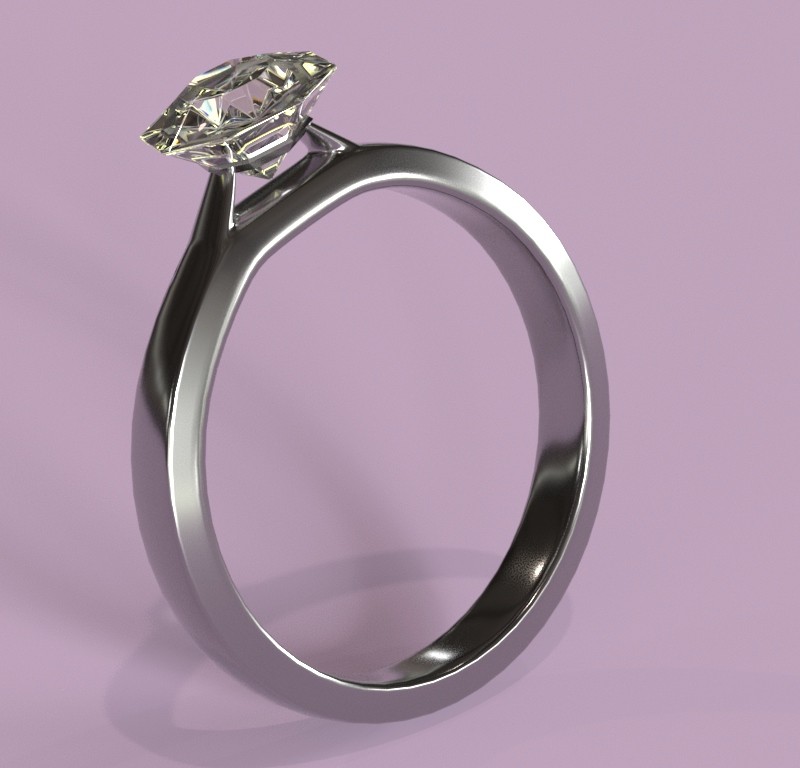 ArtStation - Diamond ring