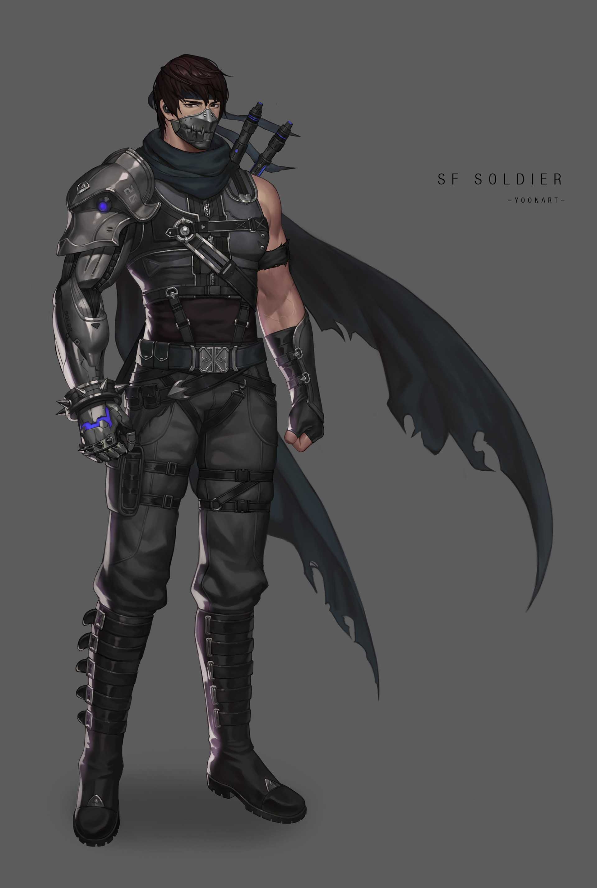 ArtStation - SF Soldier