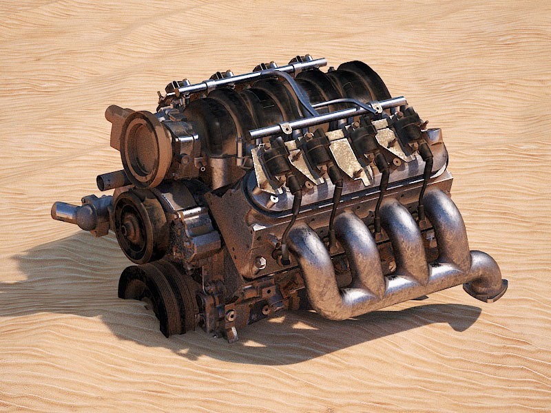 ArtStation - Engine Texturing