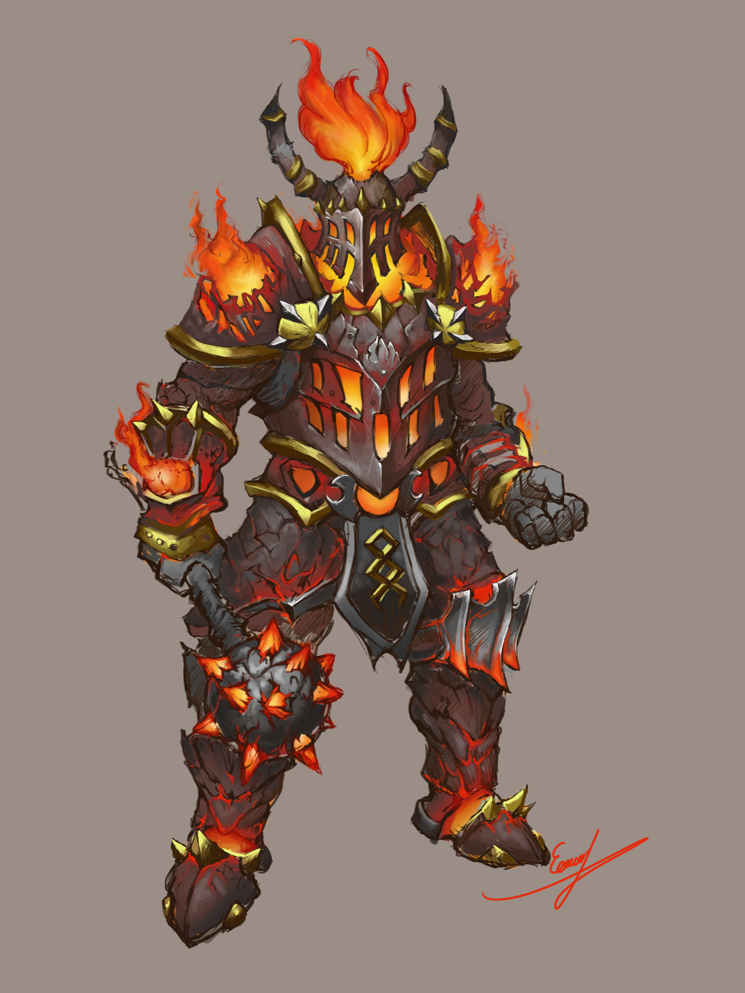 Emiliyan Tenev - Molten Knight