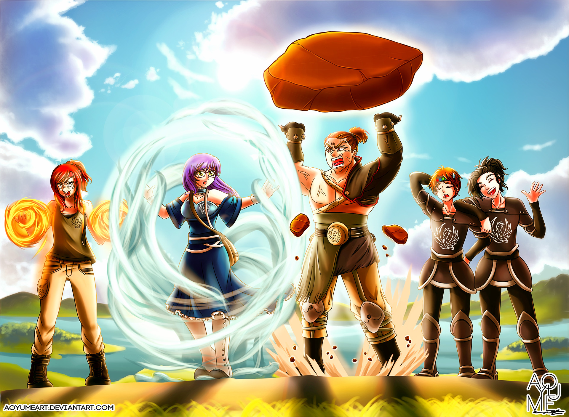 A0yume - The Previous and the Current Teams