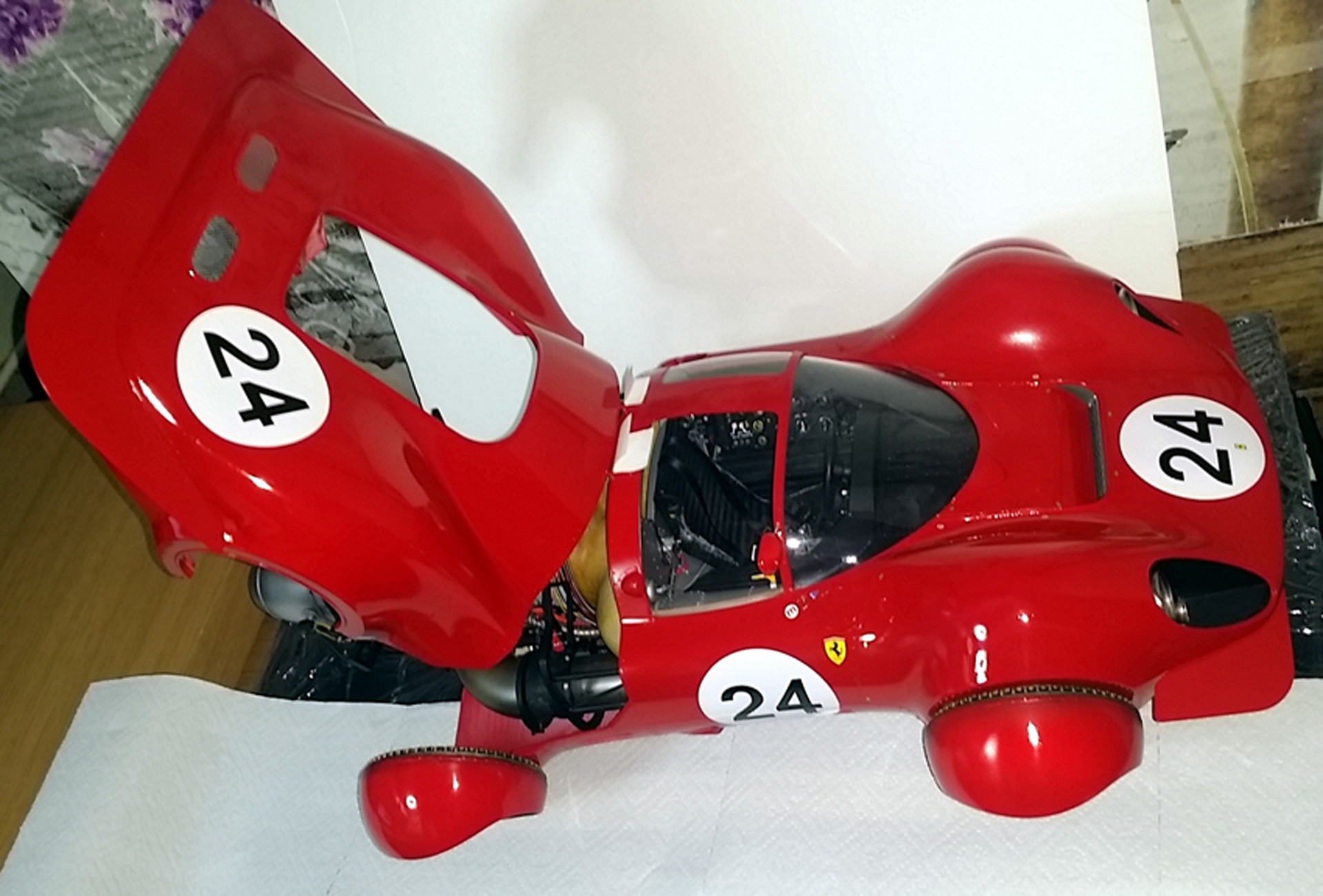 Stefano Marchetti - Ferrari 330 P4-2/TB (gas turbine engine) V/Stol ...