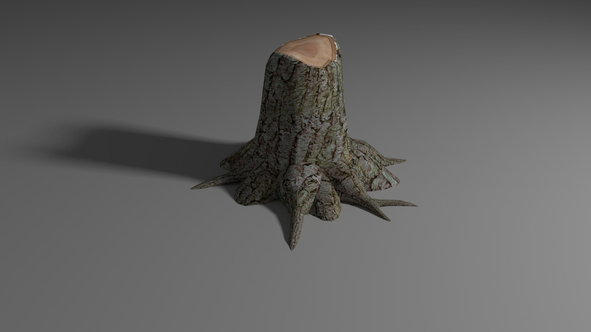 ArtStation - Chopped tree