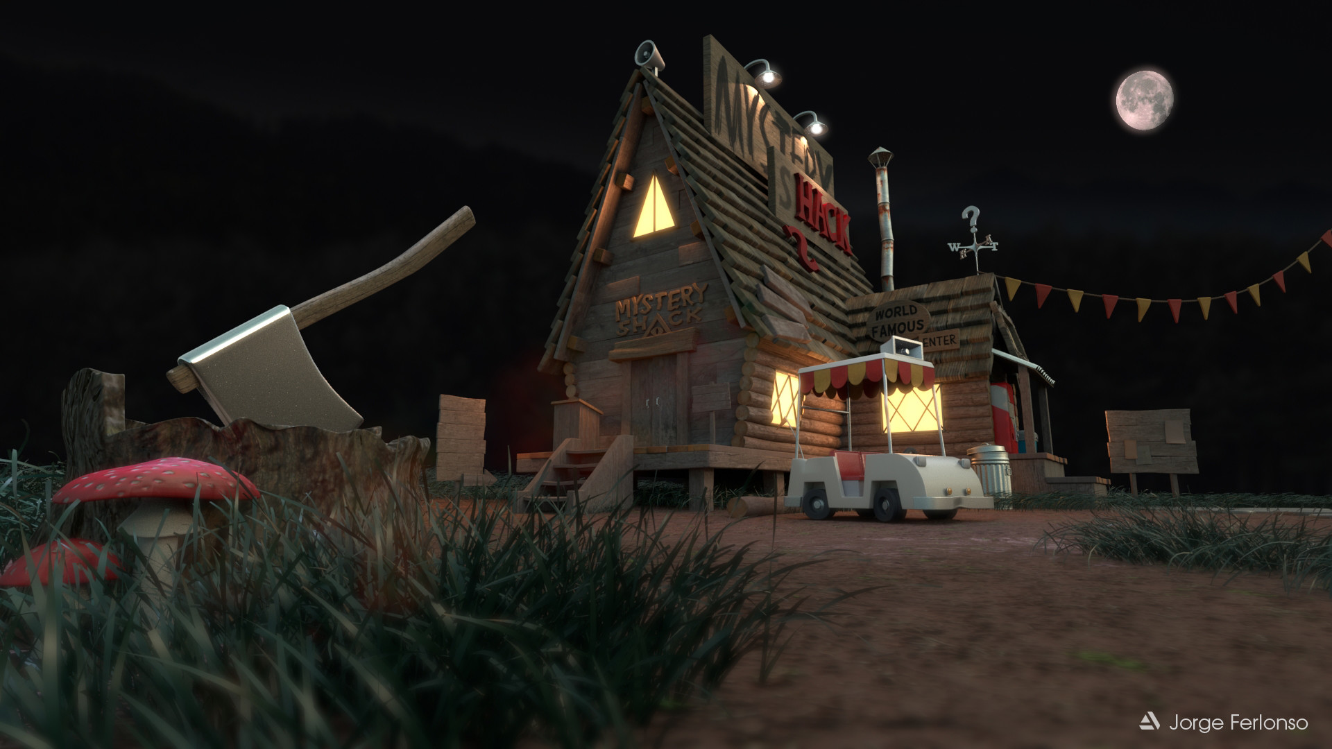 ArtStation - Mystery Shack