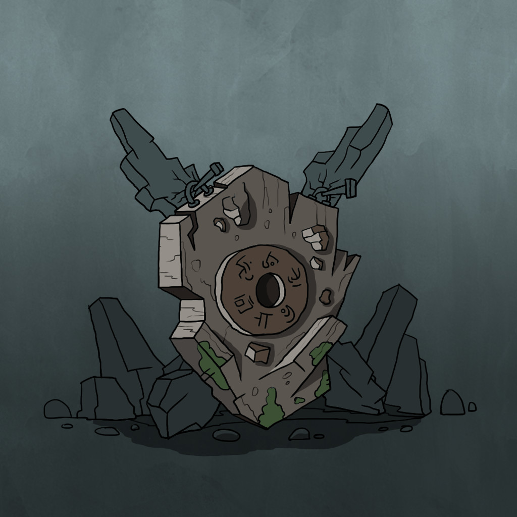 ArtStation - Item - "Stone shield"