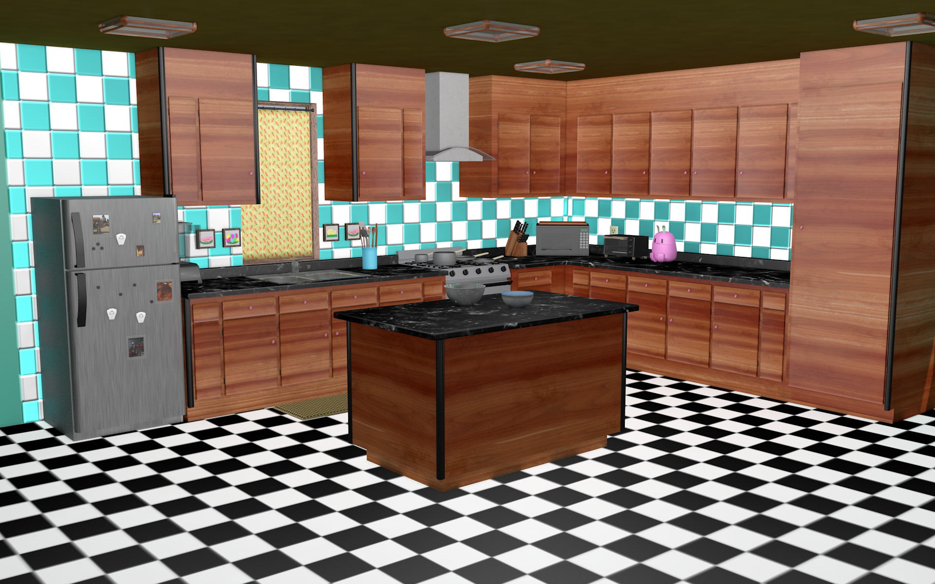 ArtStation - Bunny Kitchen