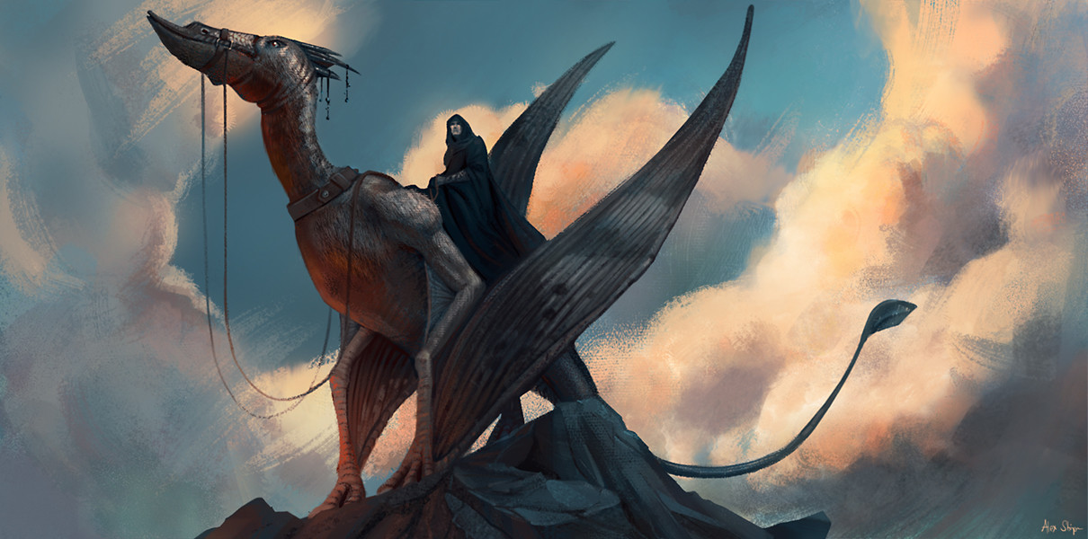 ArtStation - Mighty pterosaur