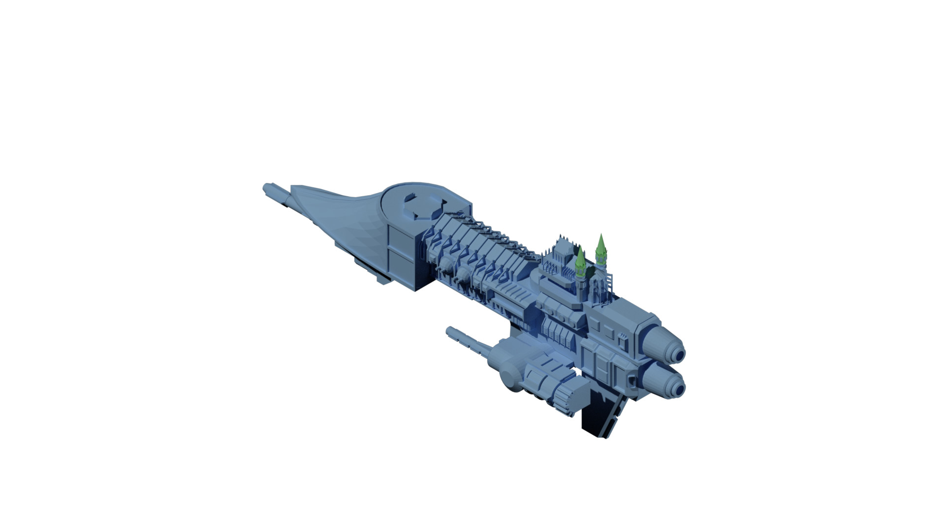 Denys Tsiokhla - Firestorm class frigate Warhammer40k