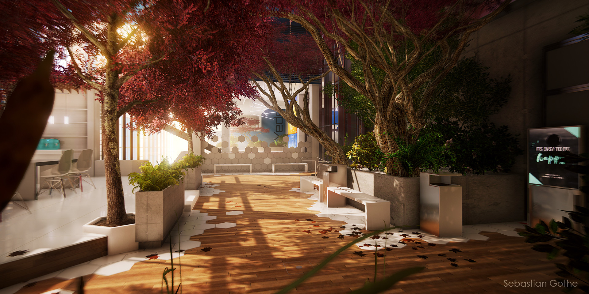 ArtStation - Yeden Corp. Recreation Areas