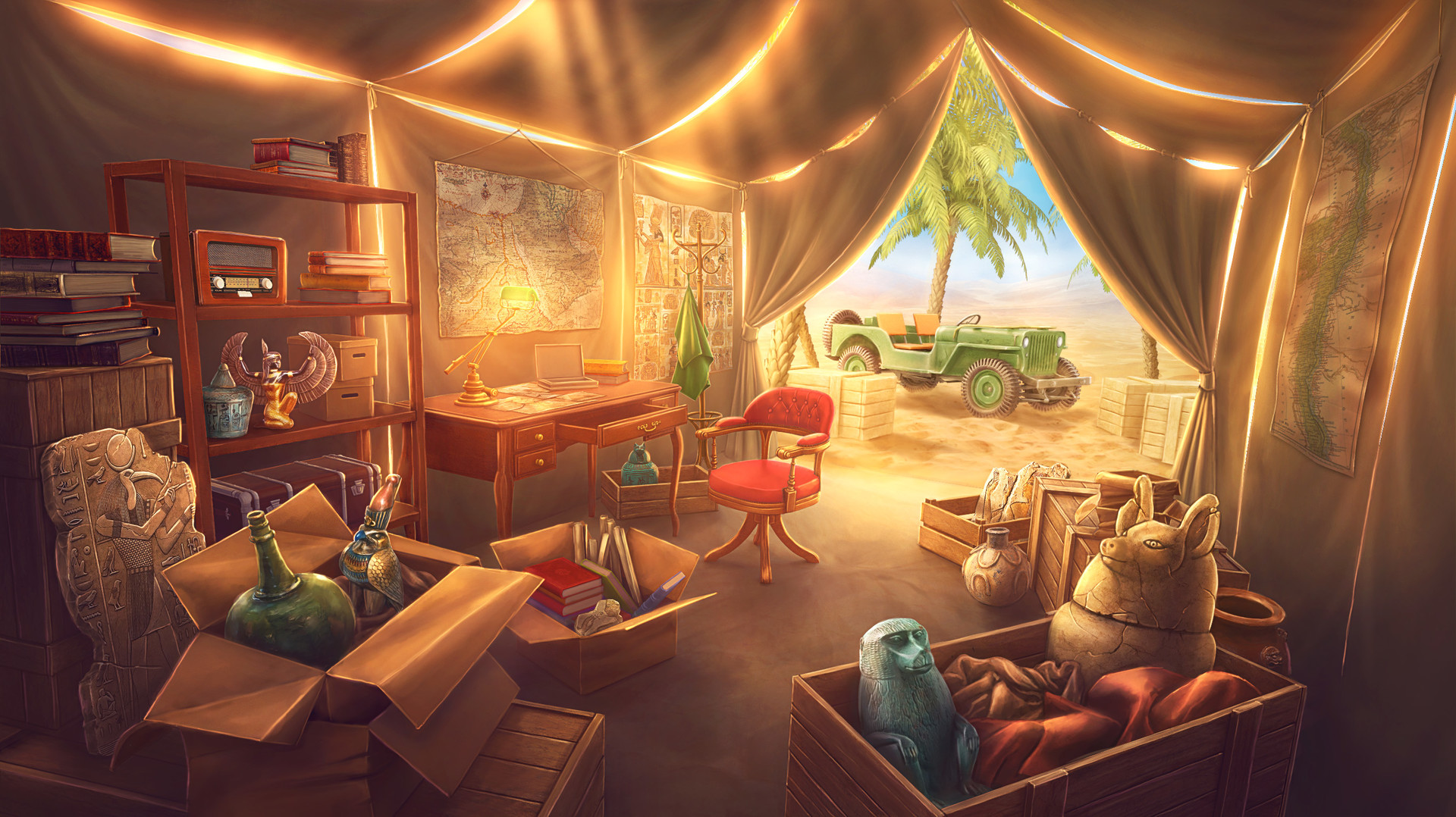 ArtStation - Hidden object scenes