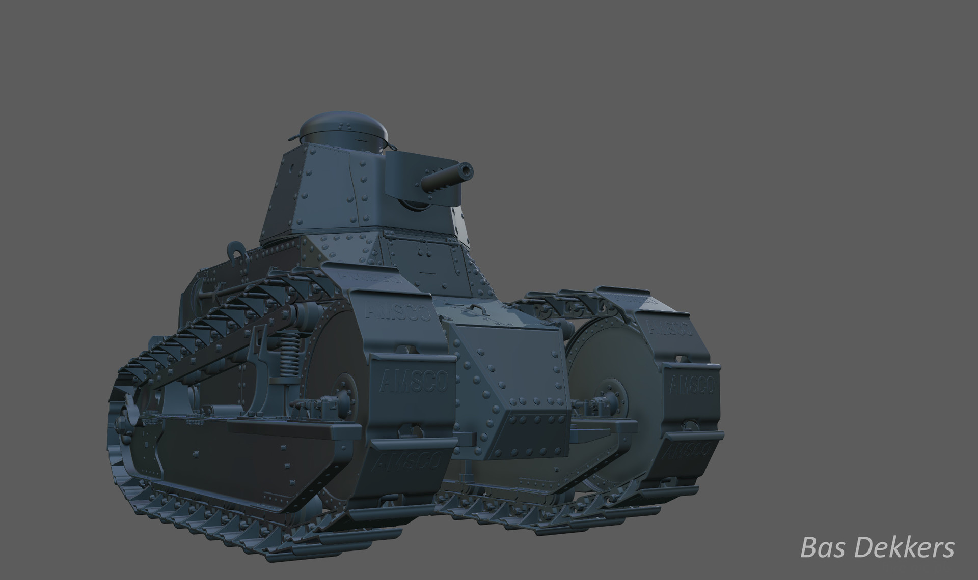 Bas Dekkers - M1917 FT-17 Tank