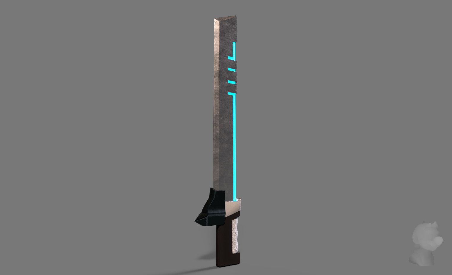 ArtStation - Futuristic Katana