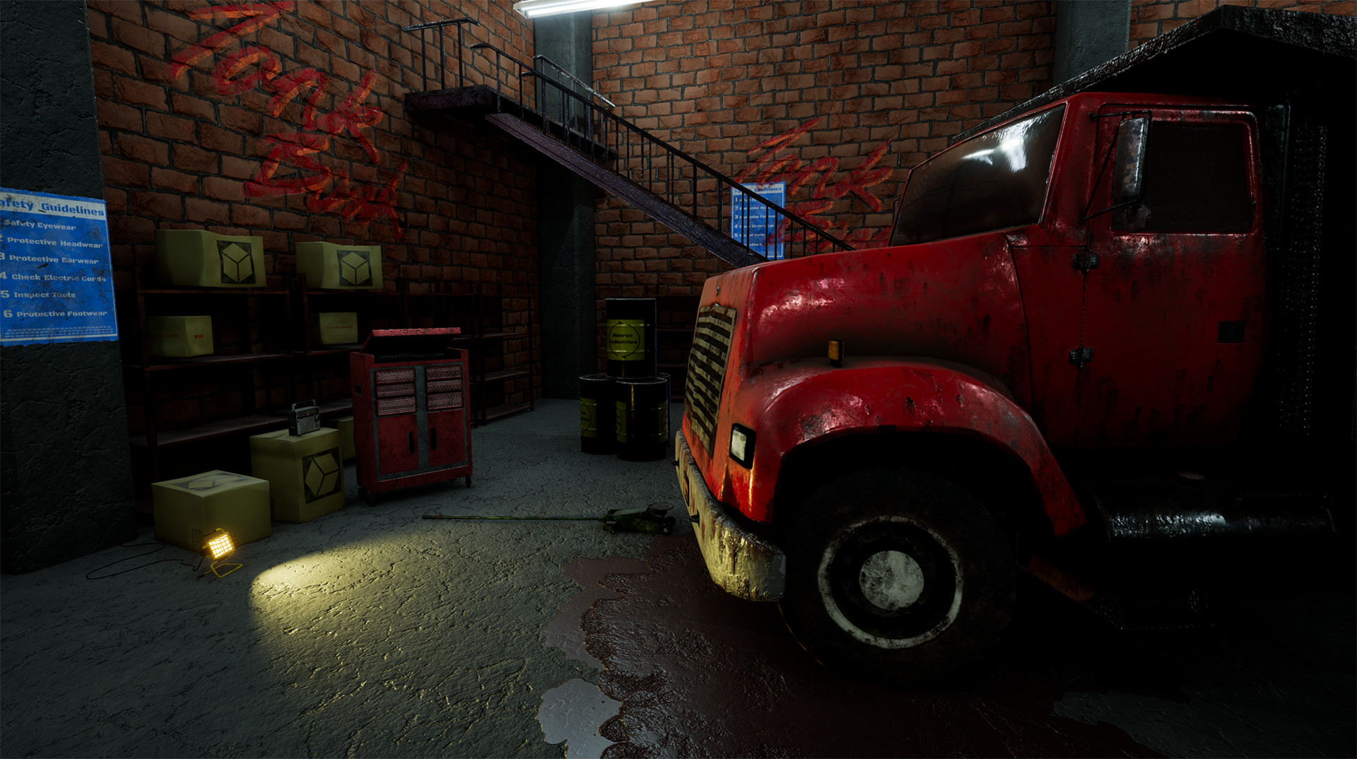 ArtStation - Warehouse Scene