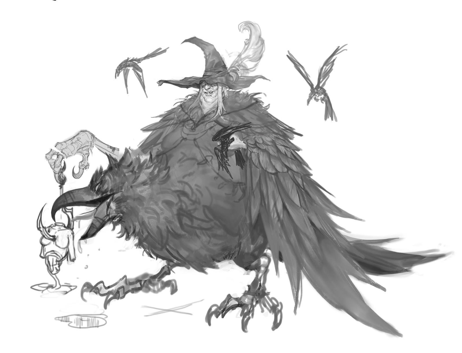 Nitro . - Crow witch