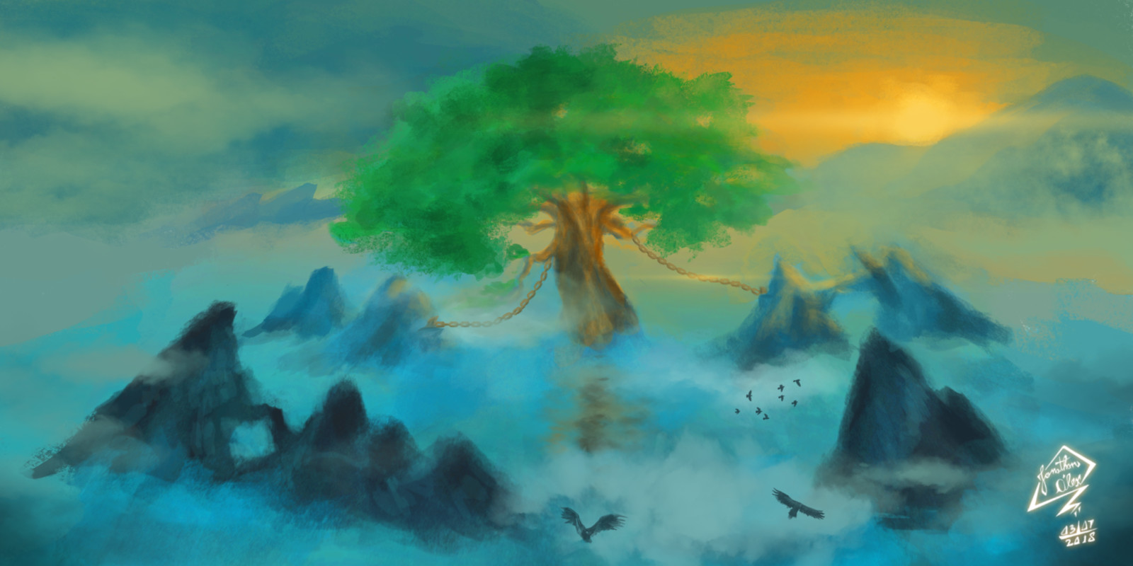 Jonathan Álex - The Tree of Life upon the skies