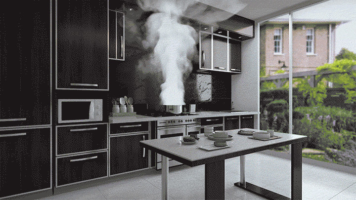 ArtStation - Kitchen Hood Animation