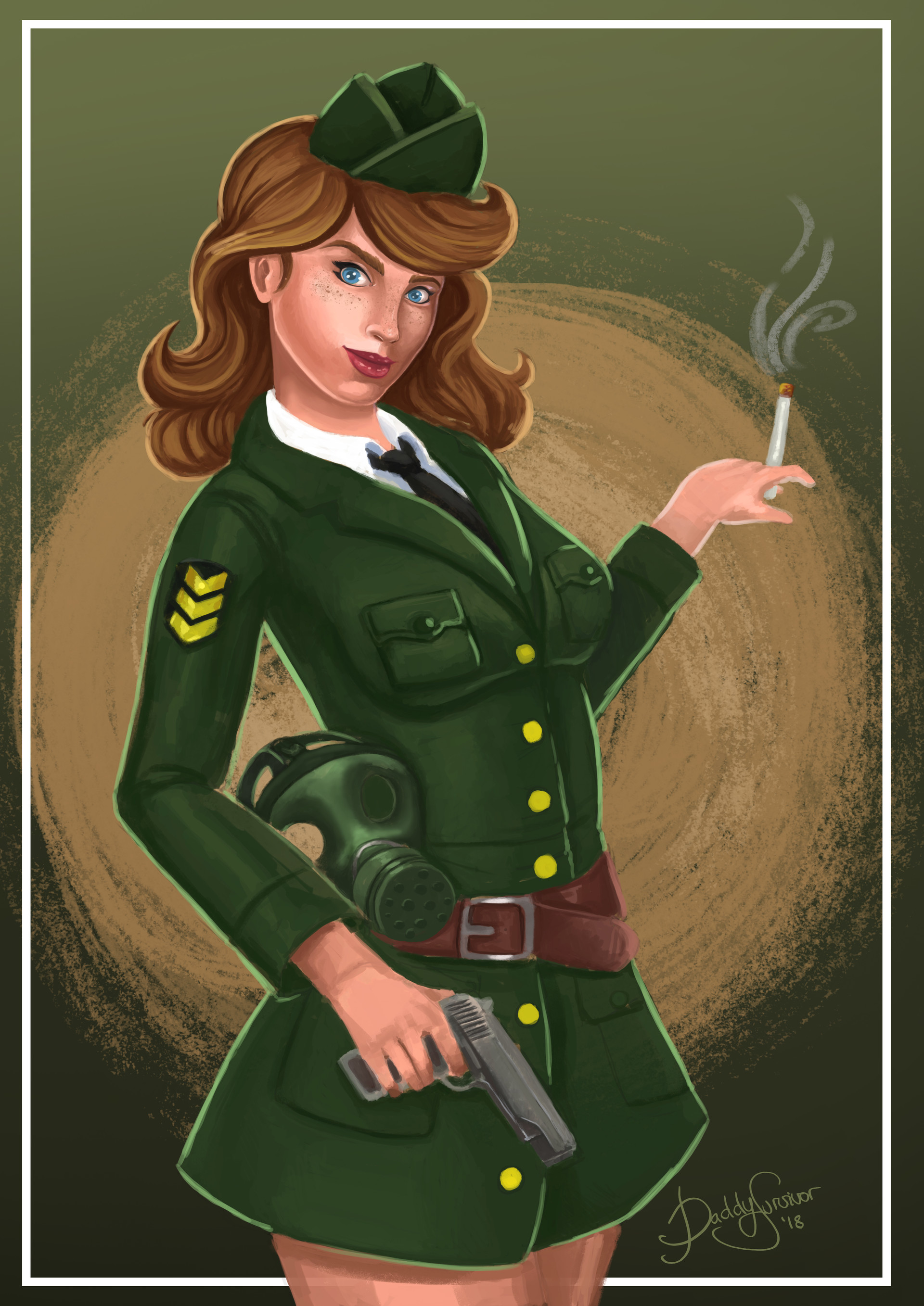 ArtStation - Gas Girl