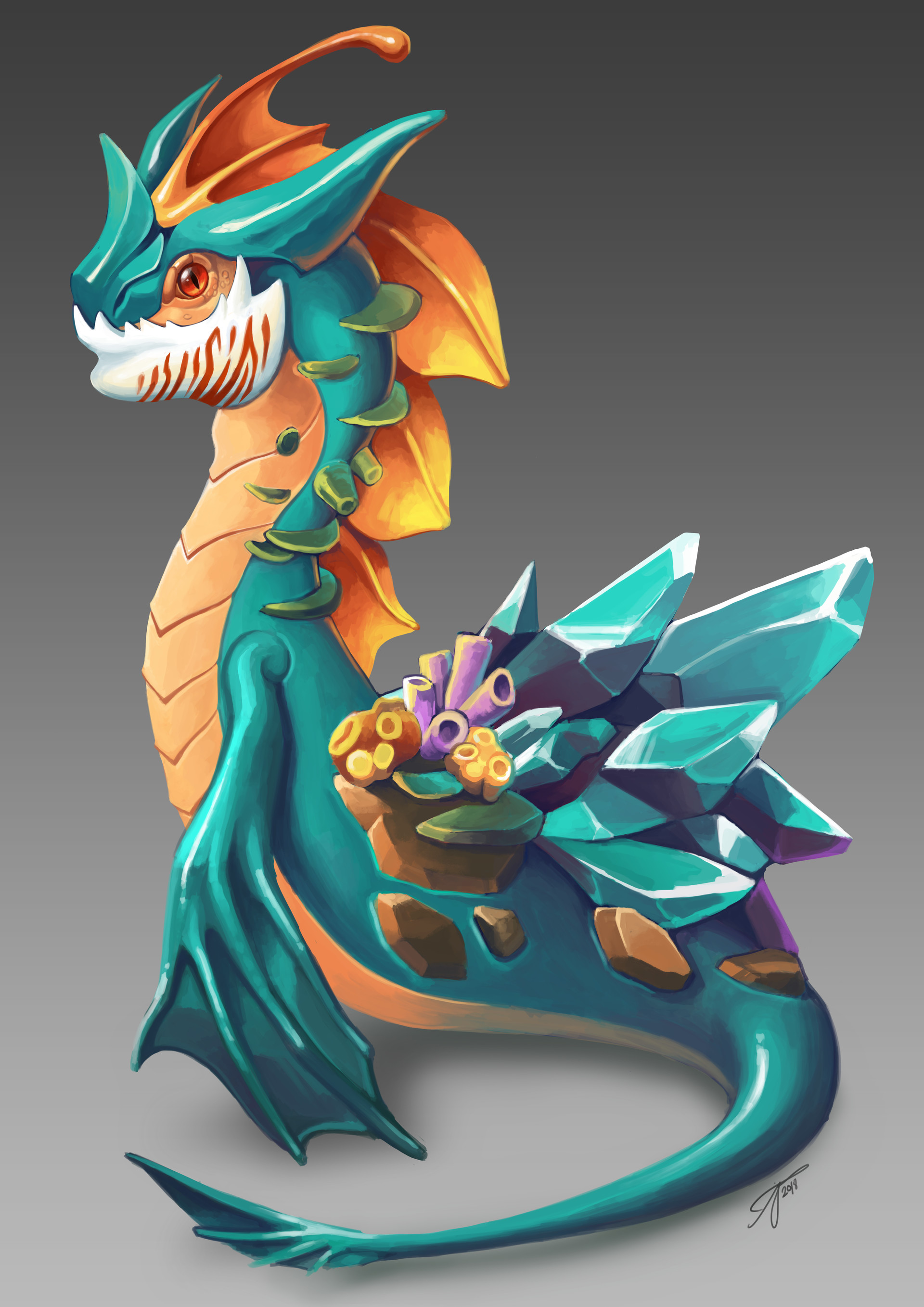 Leviathan Dragon Dragon City Fantasy Leviathan Stock Illustrations