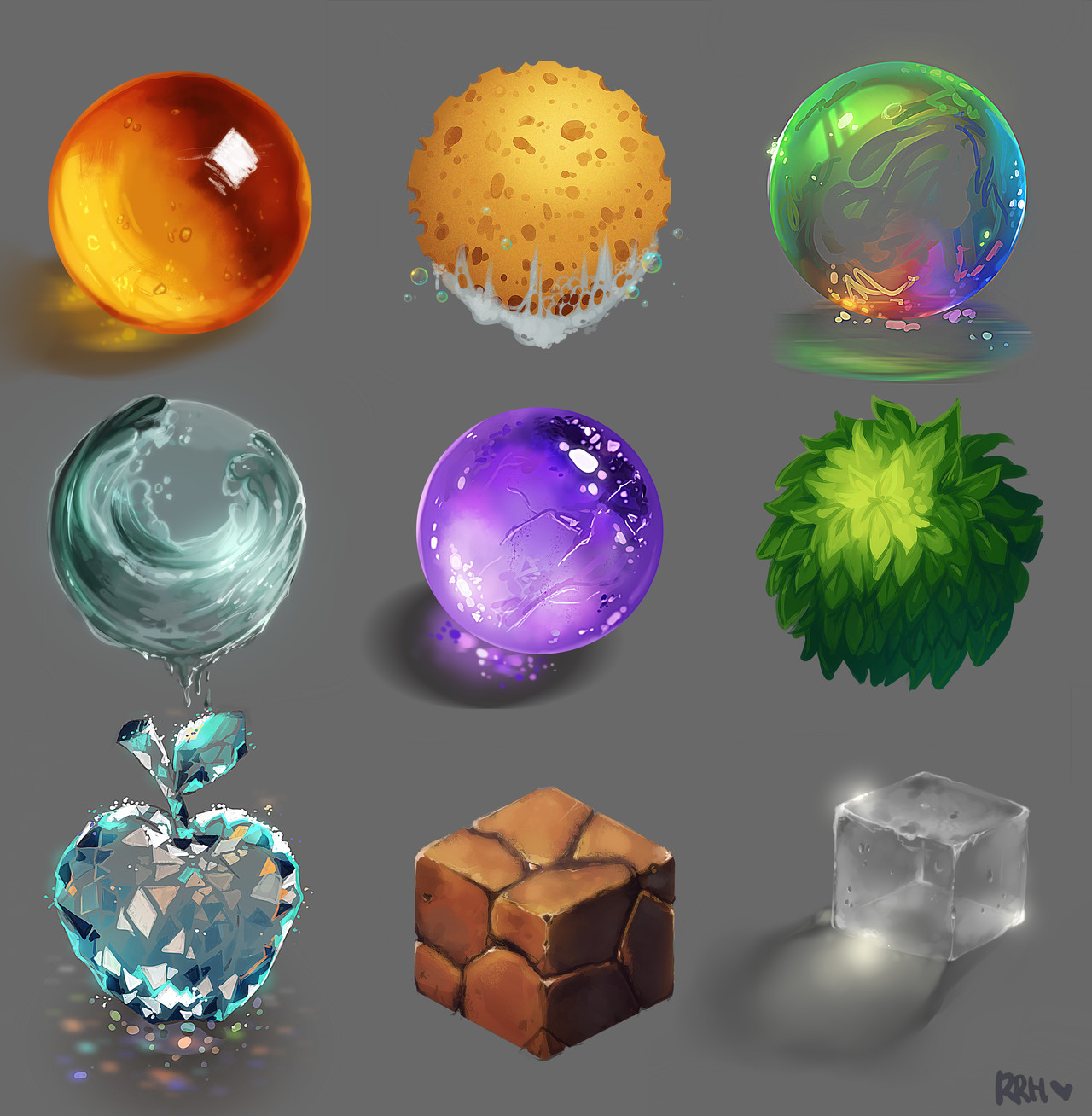 ArtStation - Texture studies