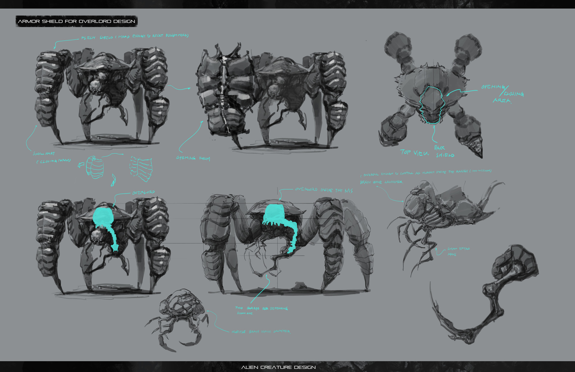 Longque Chen - Alien Bugs design 04