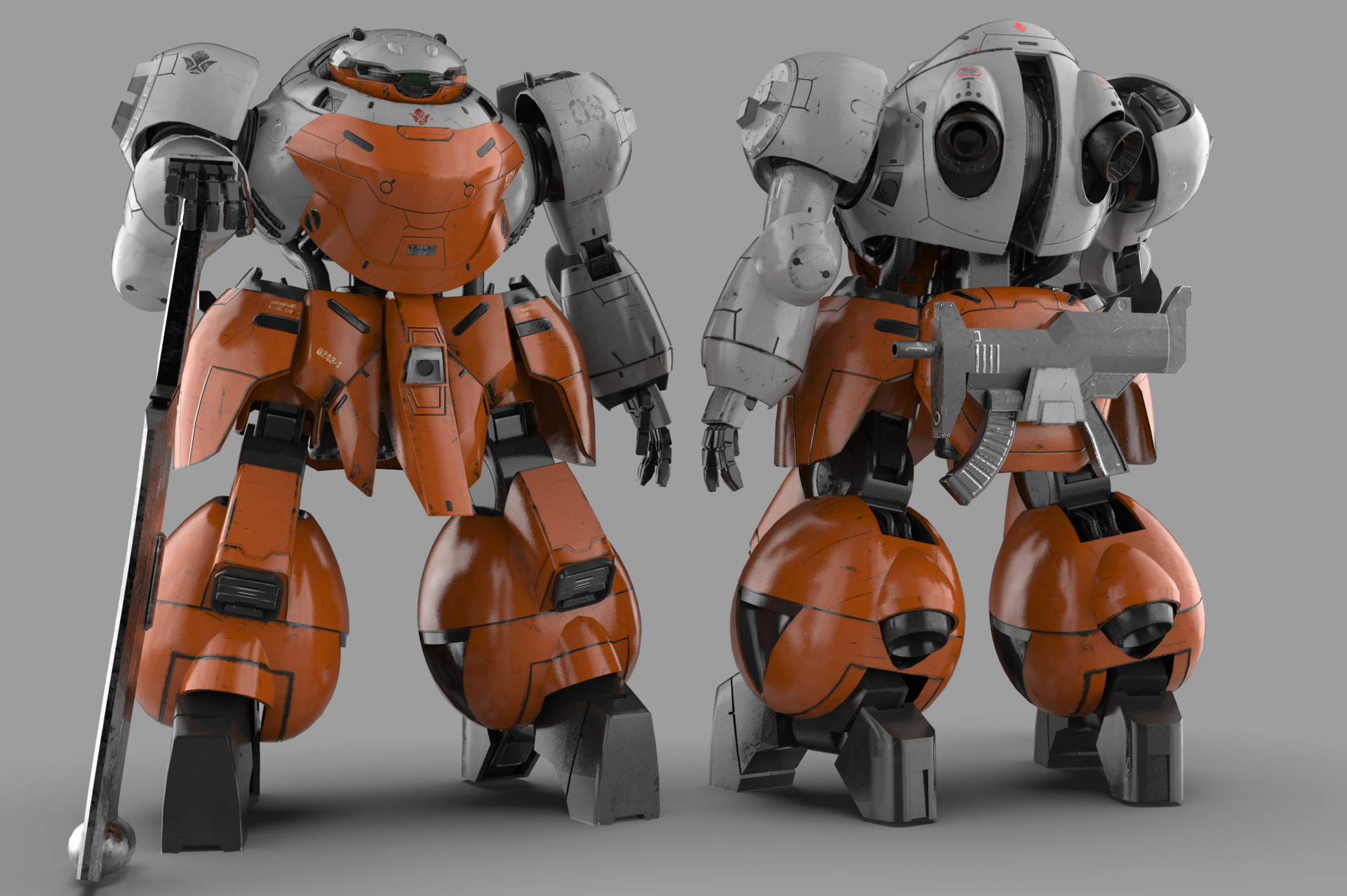 ArtStation - UGY-R41 Landman Rodi