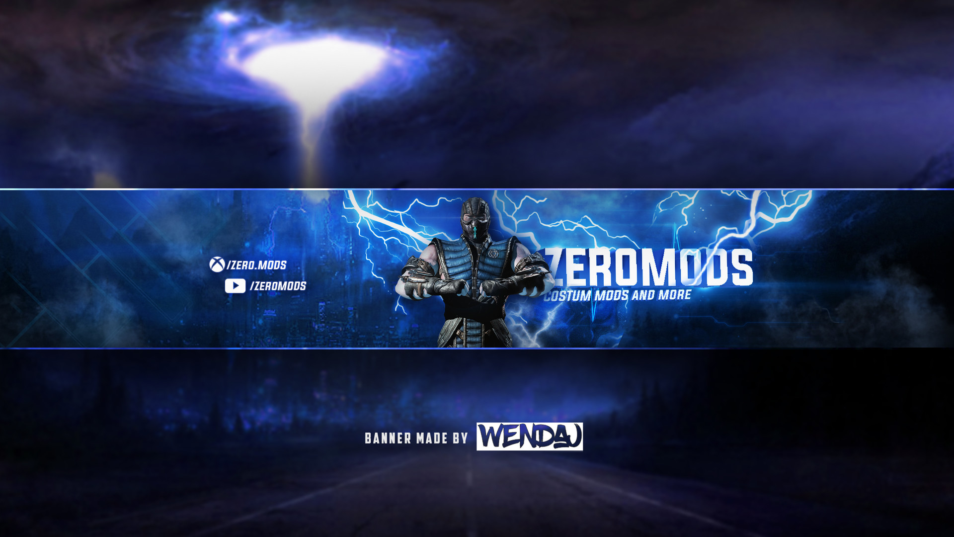 ArtStation - ZEROMODS Custom Banner Design