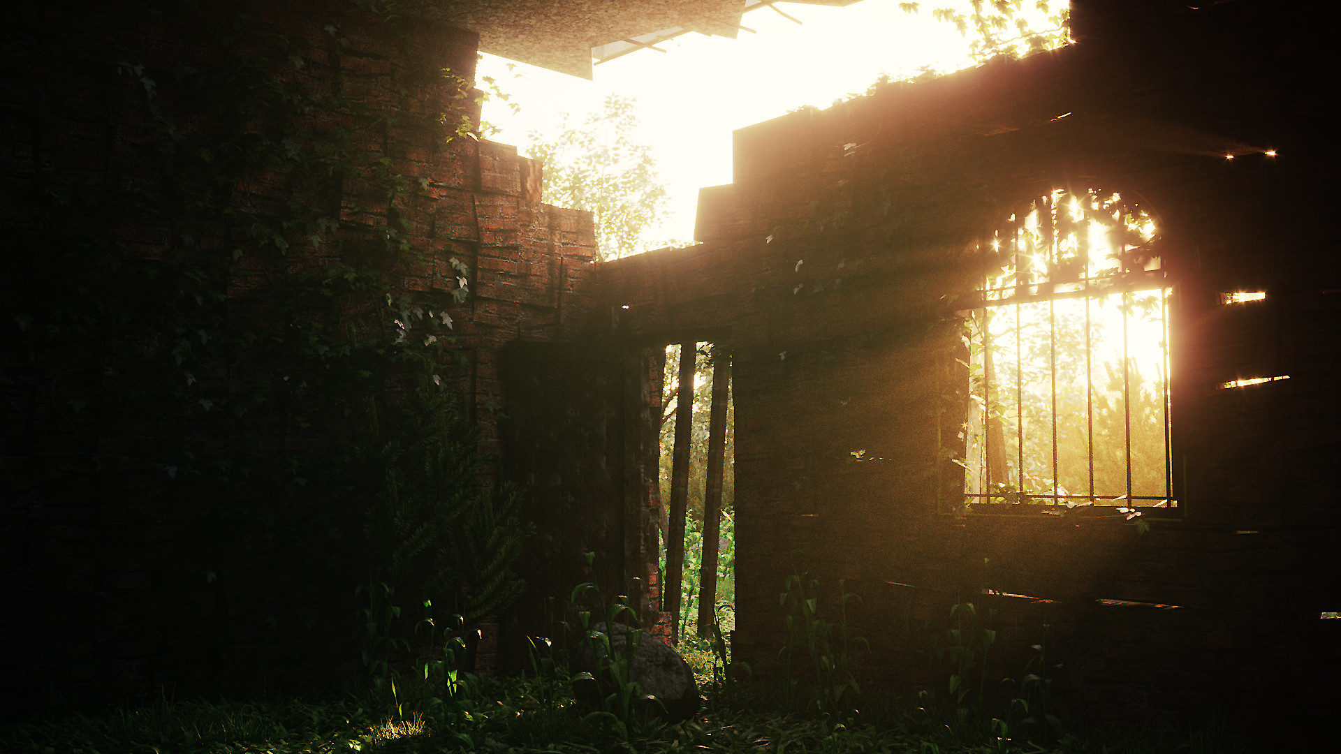 ArtStation - Post apocalyptic, nature overrun