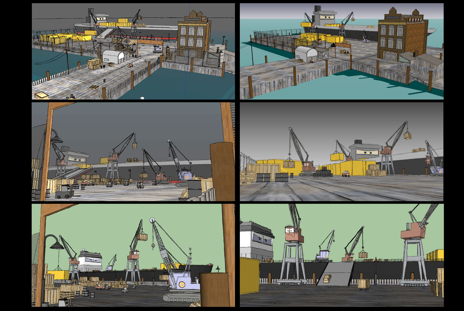 Mark Cordell Holmes - Pixar Sketch Art