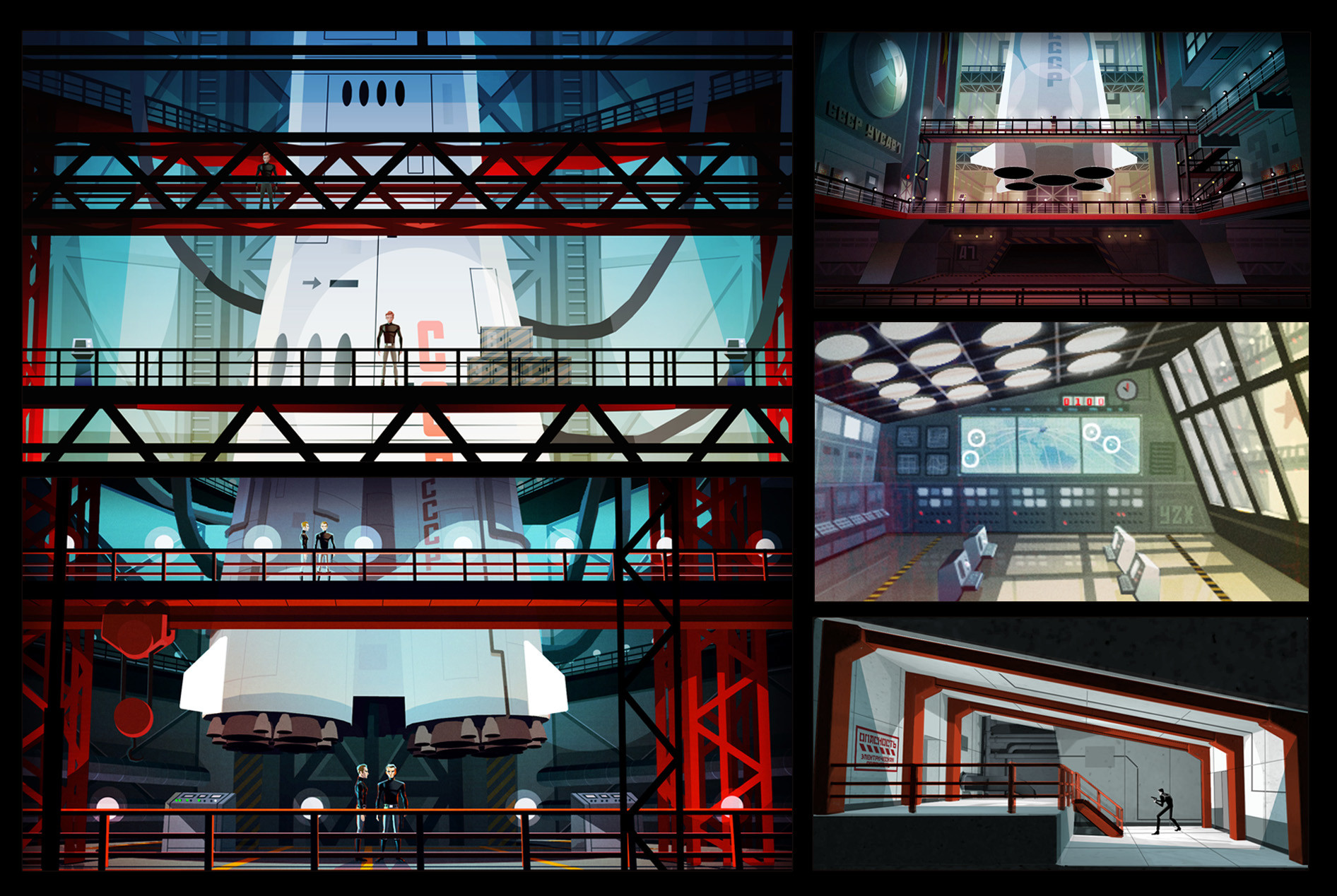 ArtStation - CounterSpy 2D & 3D Concept Design