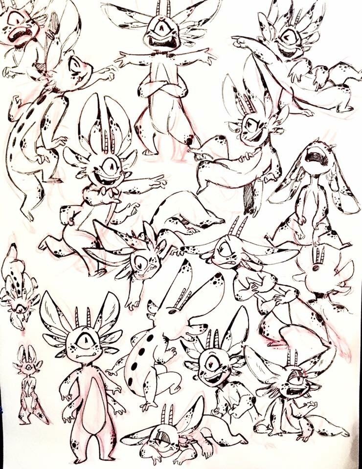 ArtStation - Bubble Expression Sheet