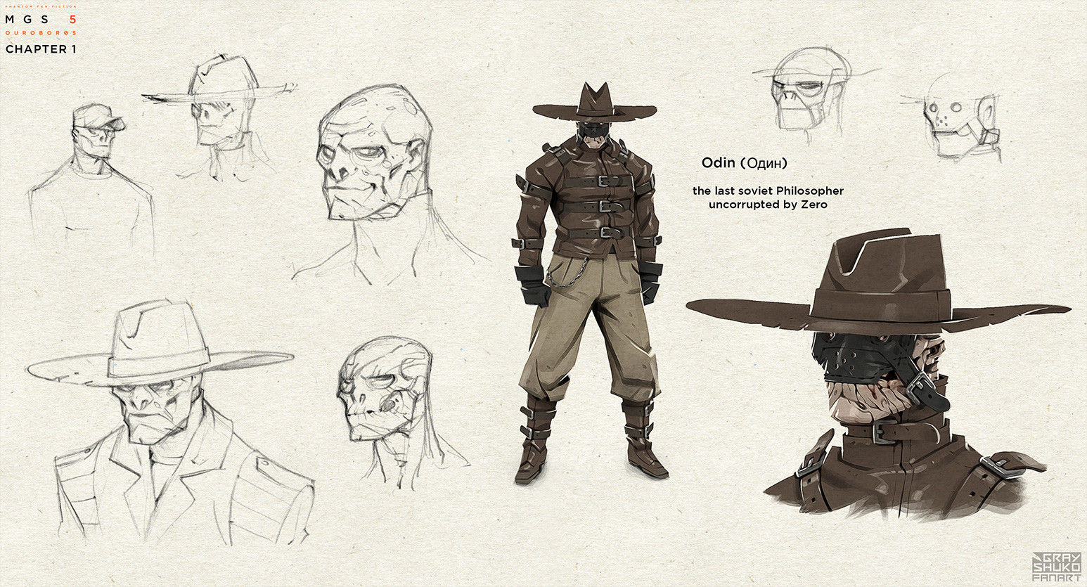 Gray Shuko - MGS 5 Ourobor0s - Chapter 1