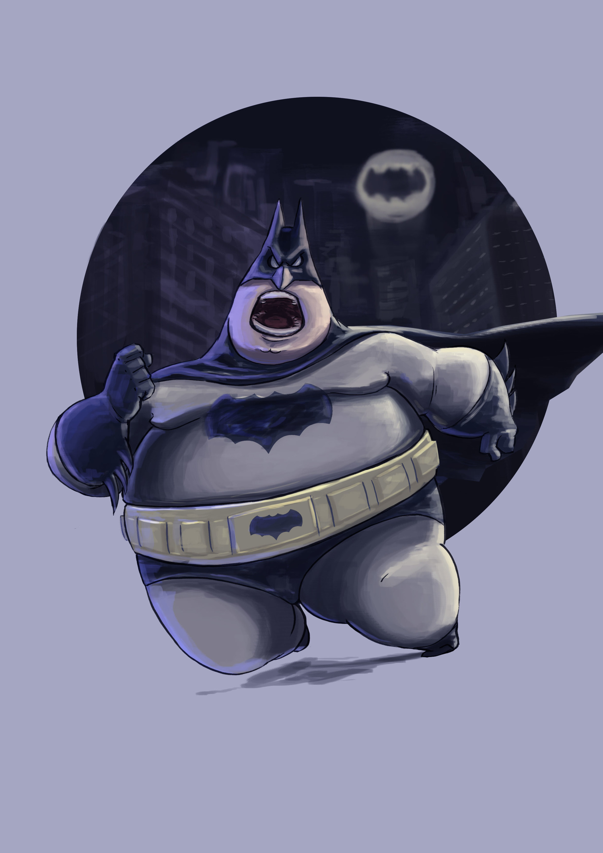 ArtStation - Batman overweight