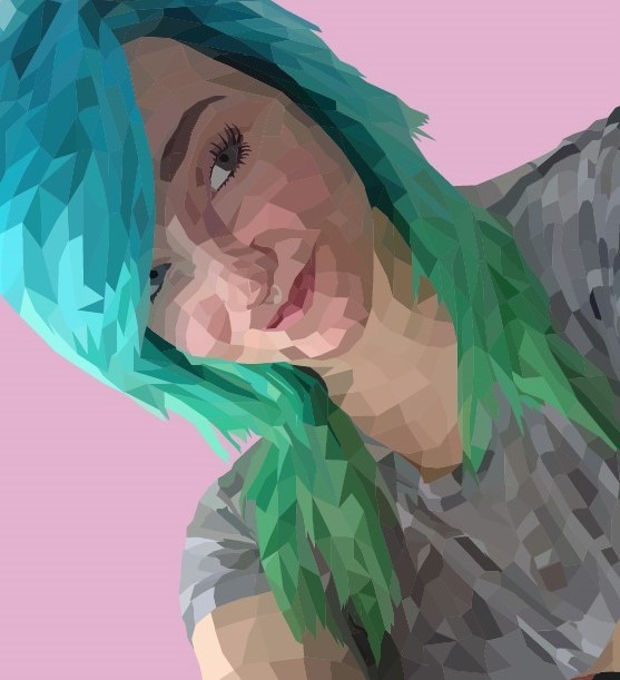 Bianca Berg - LowPoly Artwork with Progress