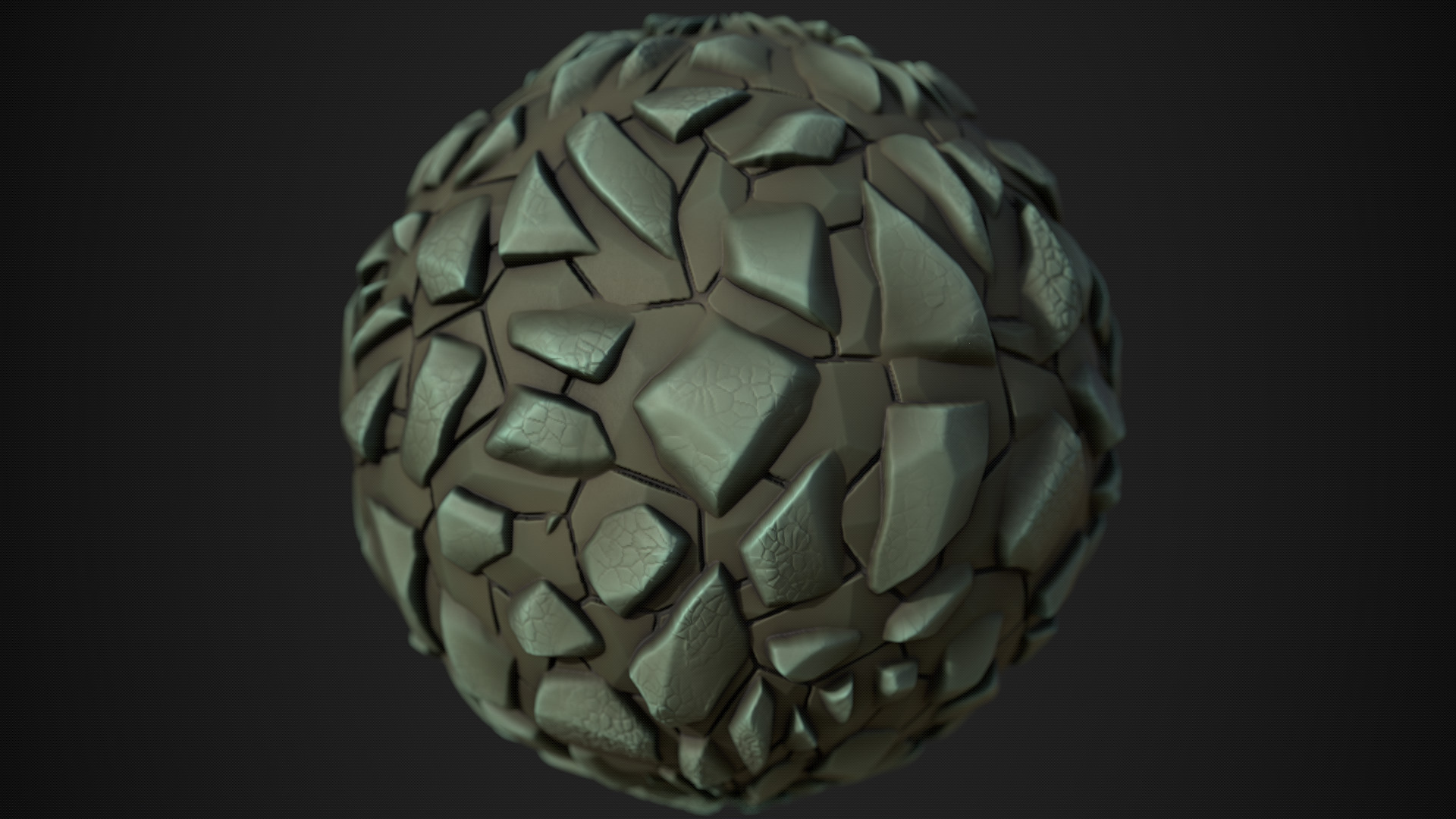 ArtStation - Stylized Rock Ground - Substance Designer