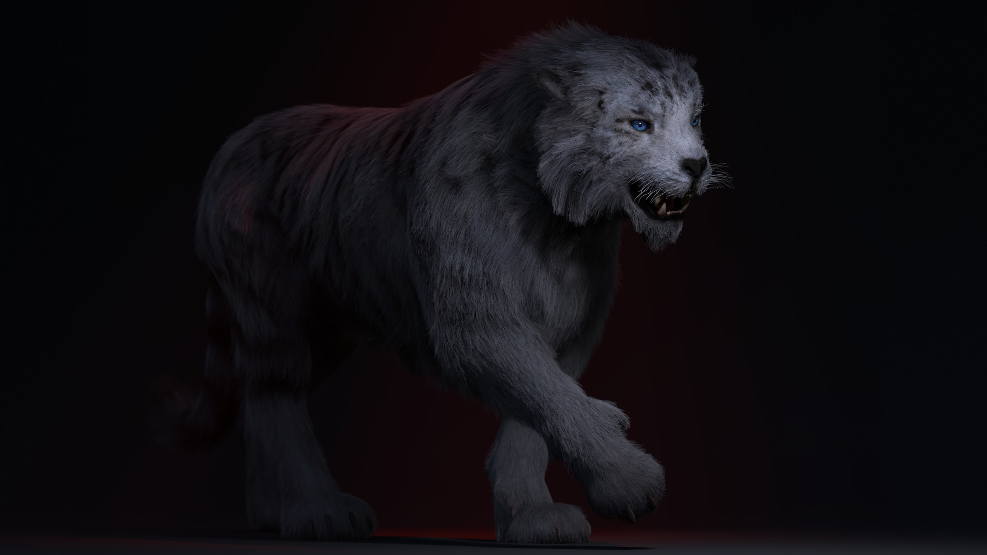 ArtStation - white tiger