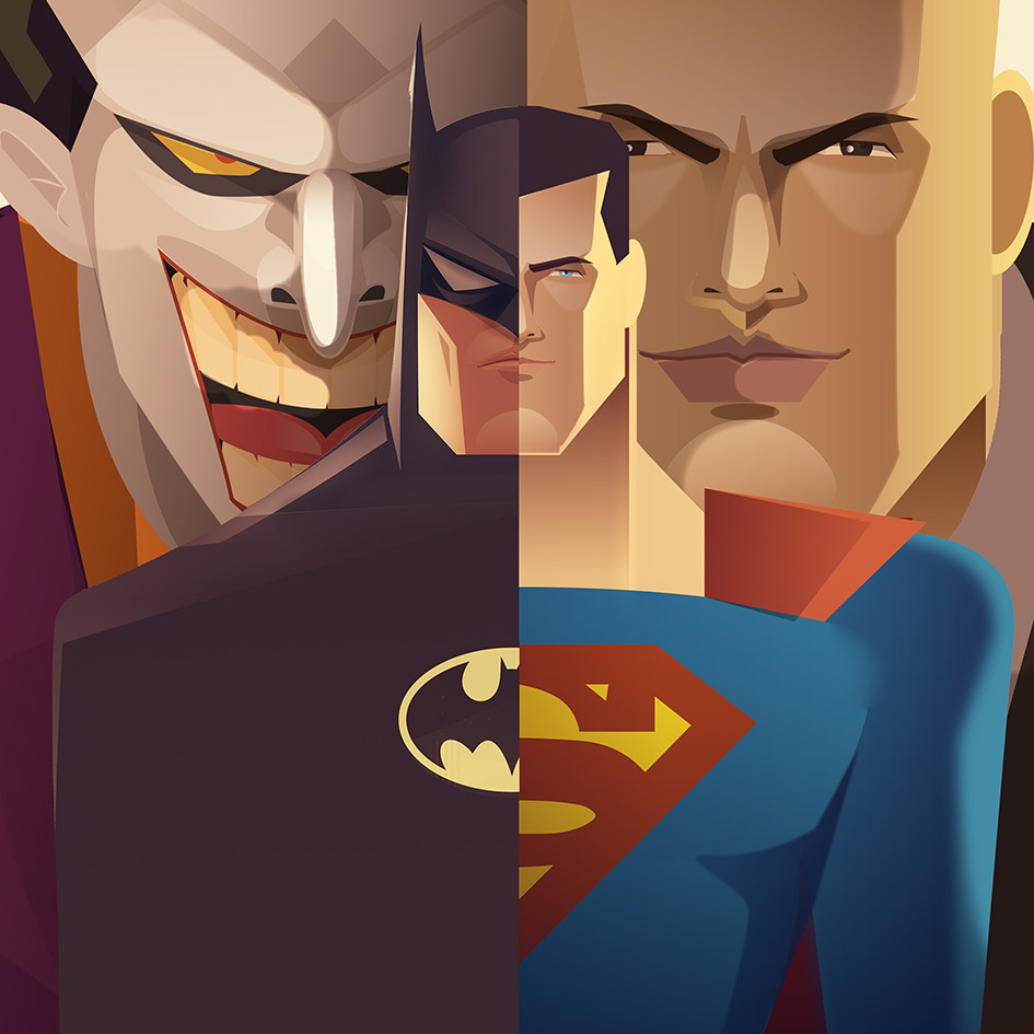 ArtStation - Batman vs Superman