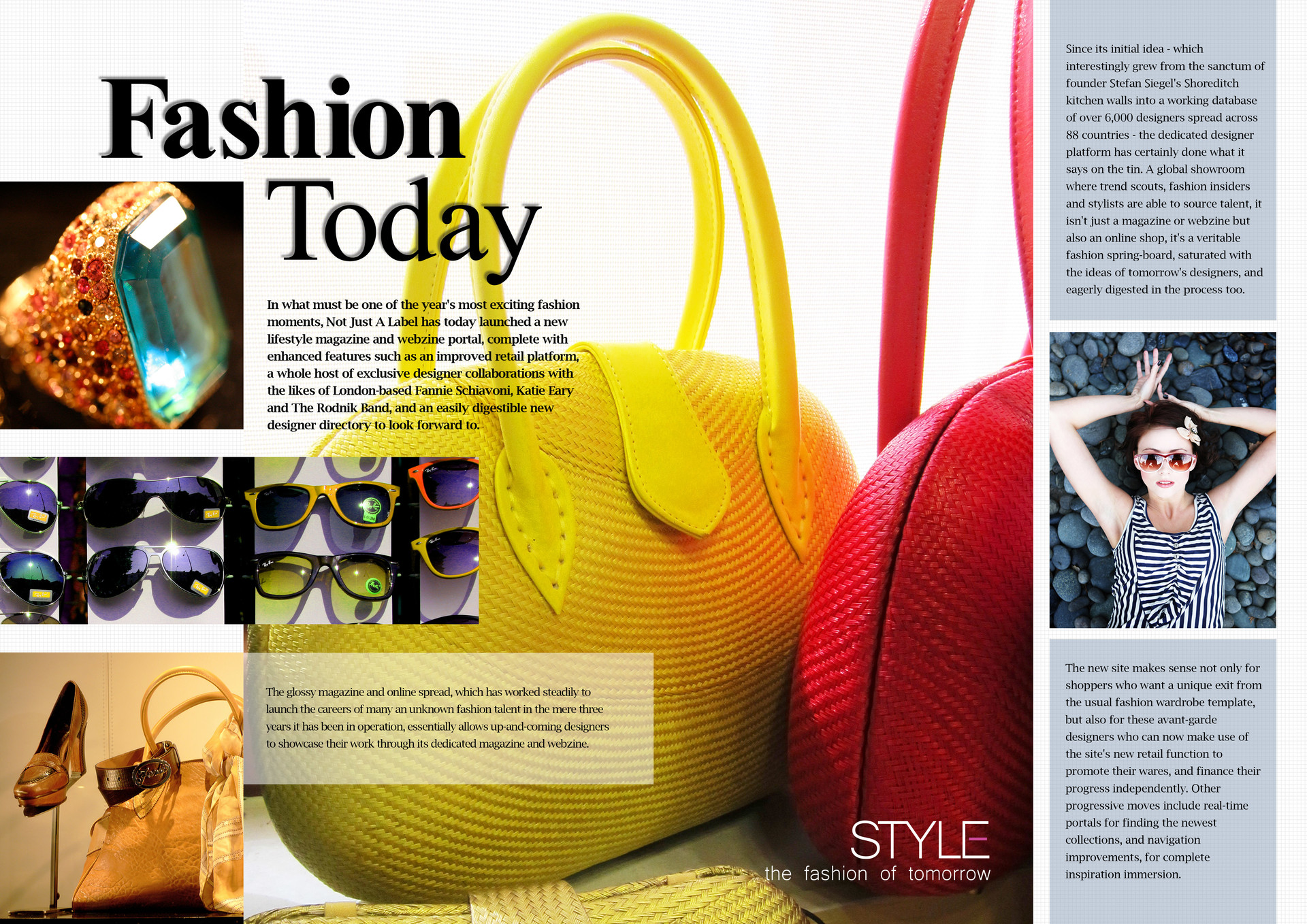 spread graphic design