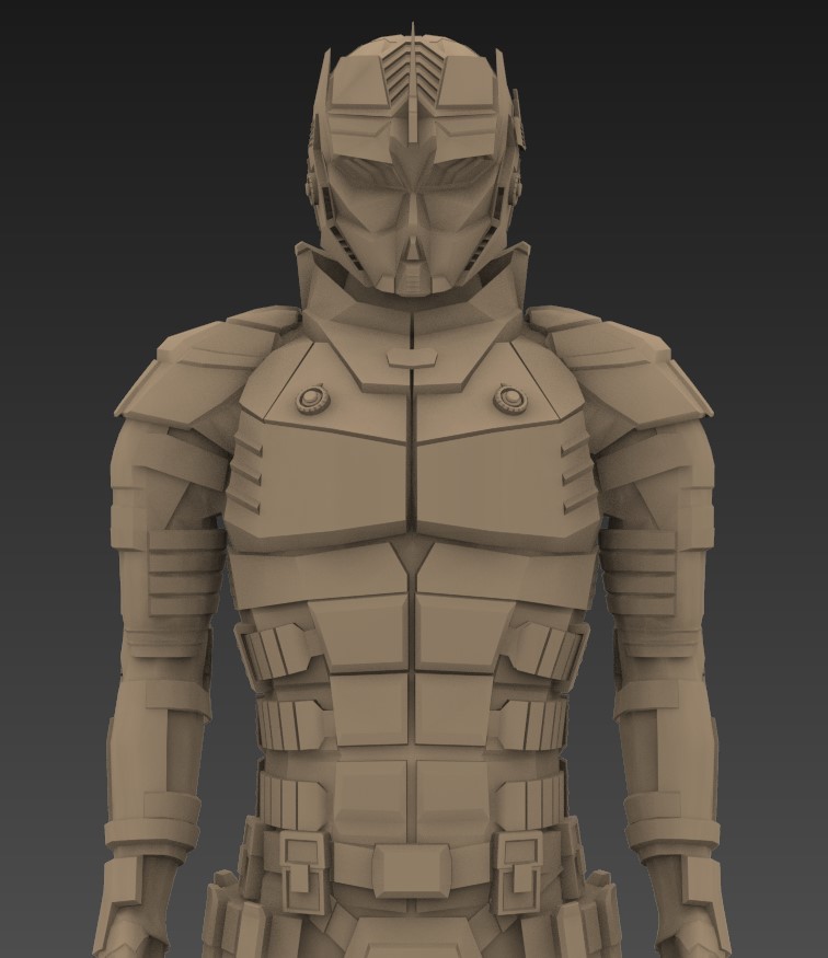 Conor Luskin - Modular Armour Character