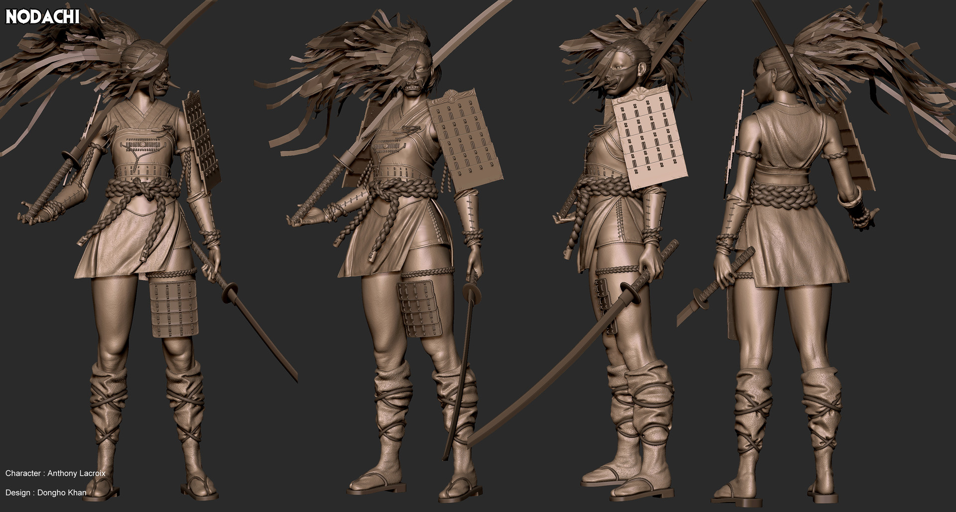 ArtStation - Nodachi Sculpt