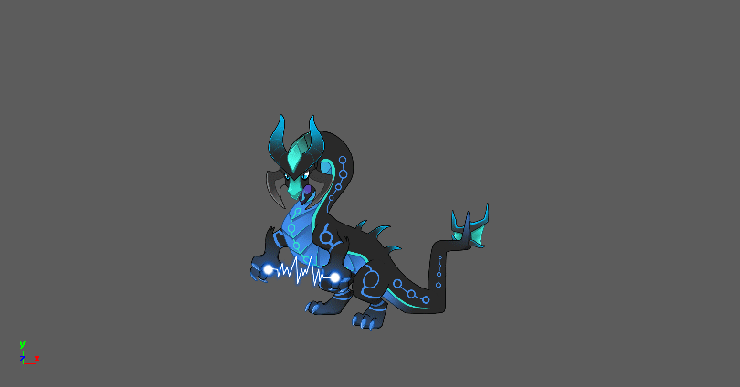 ArtStation - Dragonvale: Abraxas Dragon Animations, Deanna Schneider
