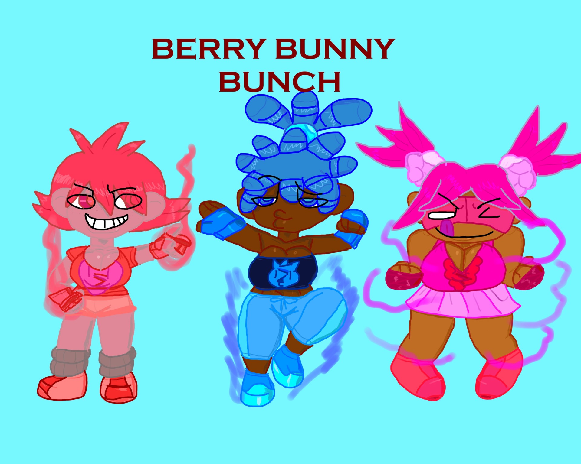 ArtStation - Berry bunny bunch
