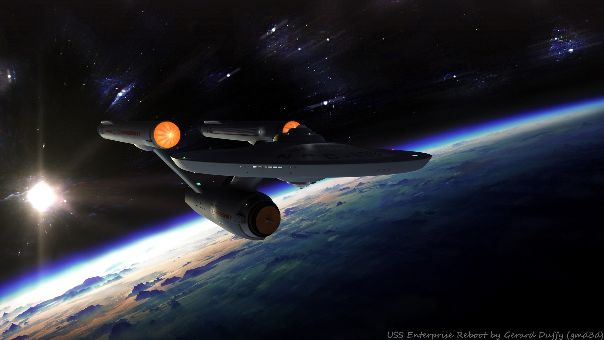 Gerard Duffy - Star Trek Reimagined Constitution Class